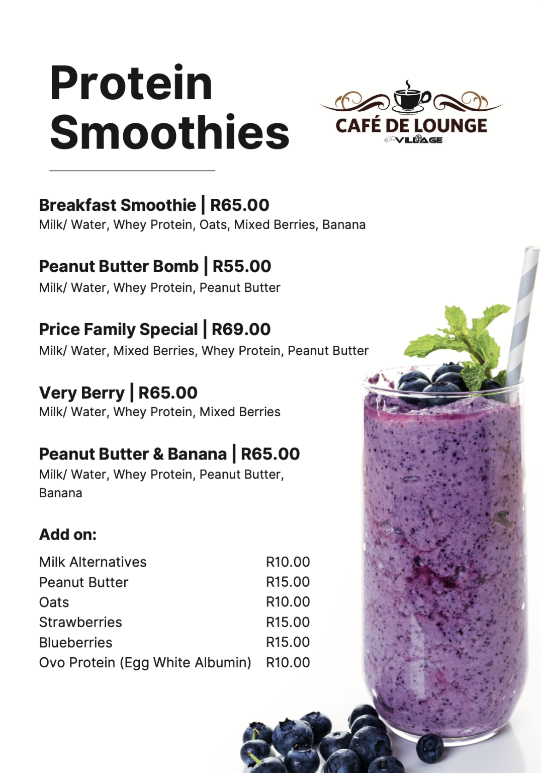 Cafe de Lounge Centurion – Wayne’s Gym